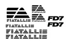 Allis Fiat FD7 Dozer Crawler Decal Set Tractor Stickers 3M Bull F D 7 ...