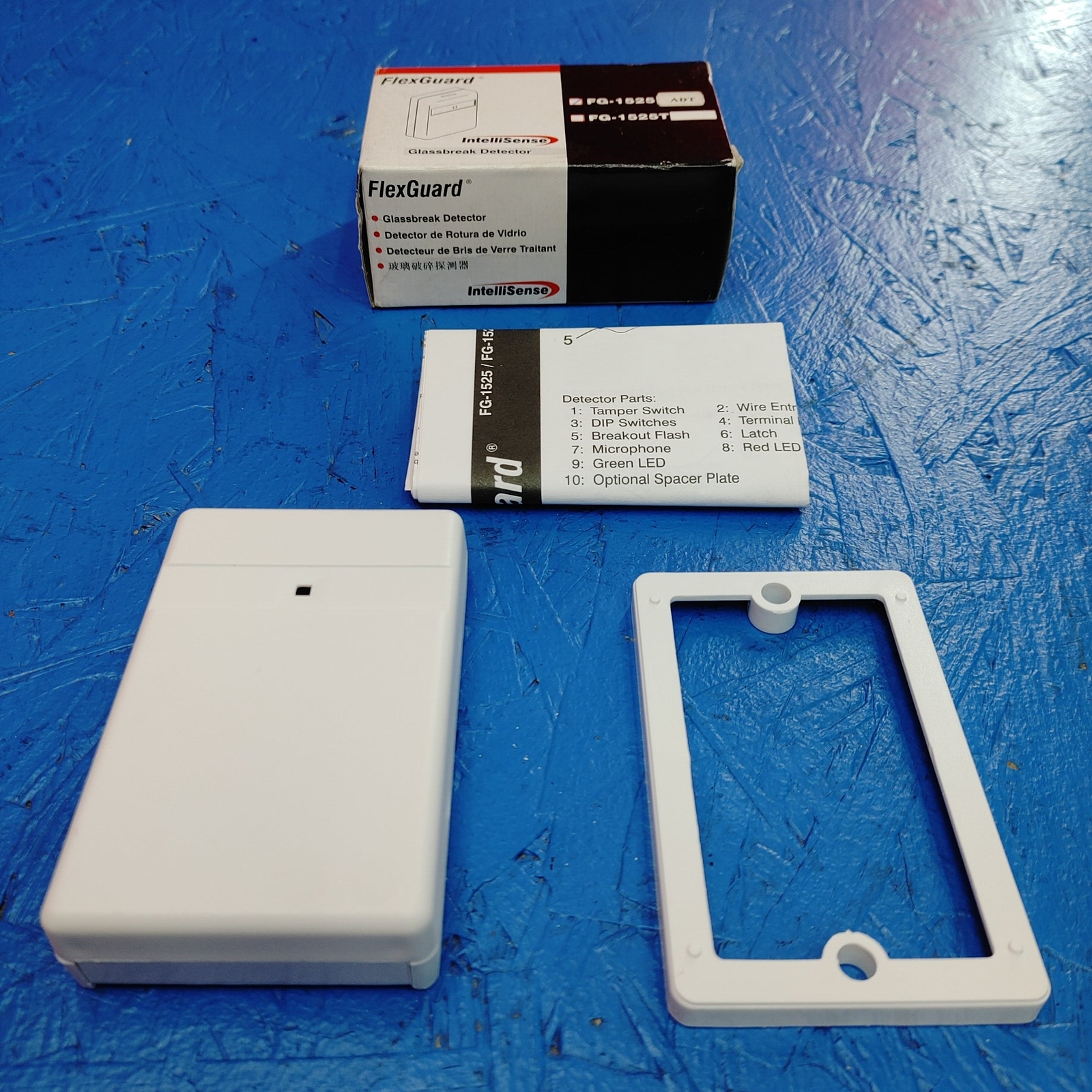 ADT IntelliSense Flex Guard FG-1525 ADT Glass Break Detector NOS S8B19 ...