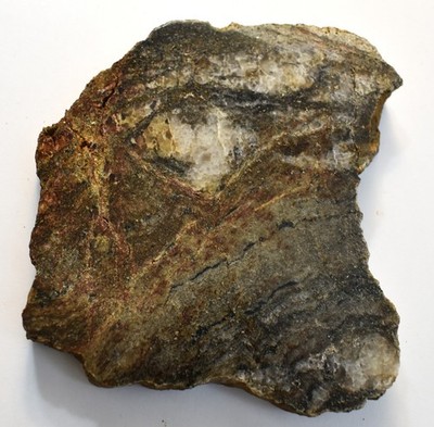 Gold Ore Granite-Red Hematite Crystal 1800s Ore Knob Copper Mine North ...