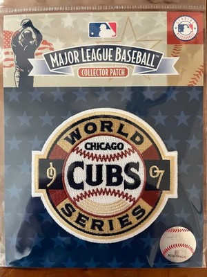 1907 MLB WORLD SERIES EMBROIDERED JERSEY PATCH CHICAGO CUBS CHAMPIONS ...