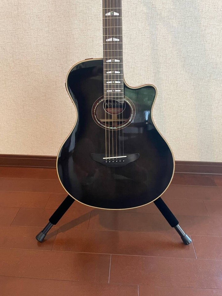 Yamaha APX1200II Electro Acoustic Guitar Lucent Black Japan Near Mint | eBay