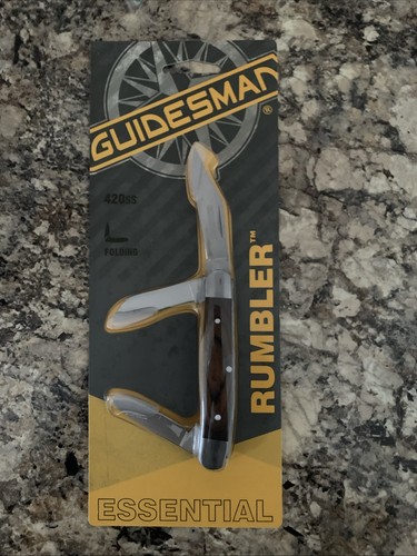 Guidesman® Rumbler 420 Stainless Steel Folding 3 Blade Knife | eBay
