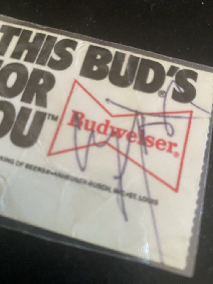 Metallica Cliff Burton Signed Ozzy Laminated Ticket Stub! | eBay