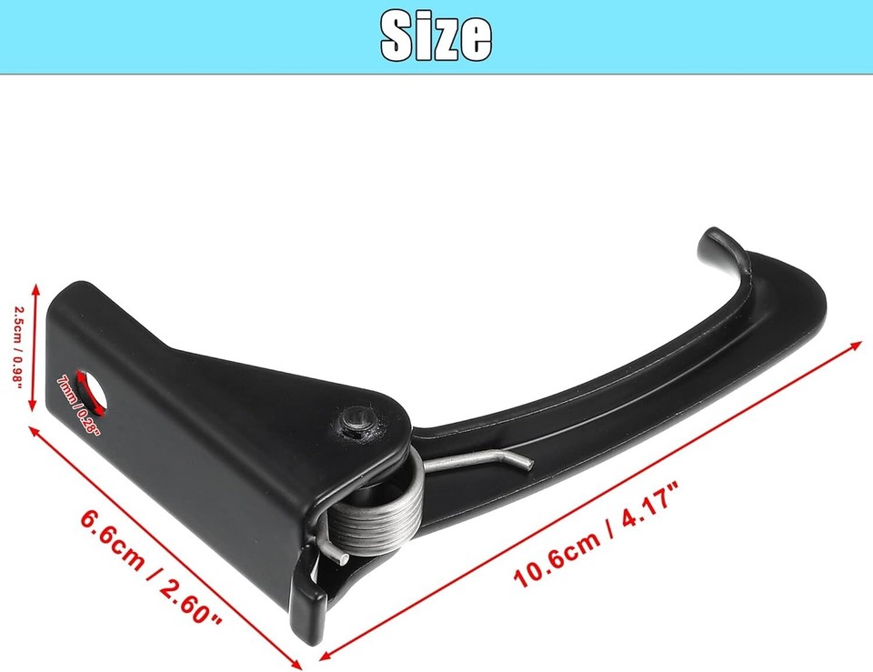 Pack of 1 For Jeep Wrangler 2007-2017 Car Hood Safety Catch Latch ...