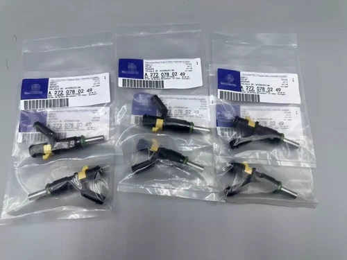 New 6PCS Fuel Injector A2720780249 For Mercedes-Benz E350 R350 S400 3 ...