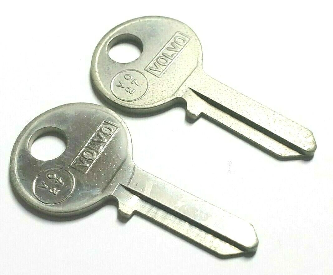 volvo brand key blanks, # VO27, set of 2, automotive | eBay