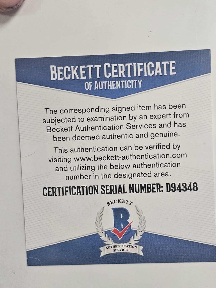 AUTHENTIC THE SOPRANOS VINCENT PASTORE AUTOGRAPHED SIGNED 8 X 10 W ...