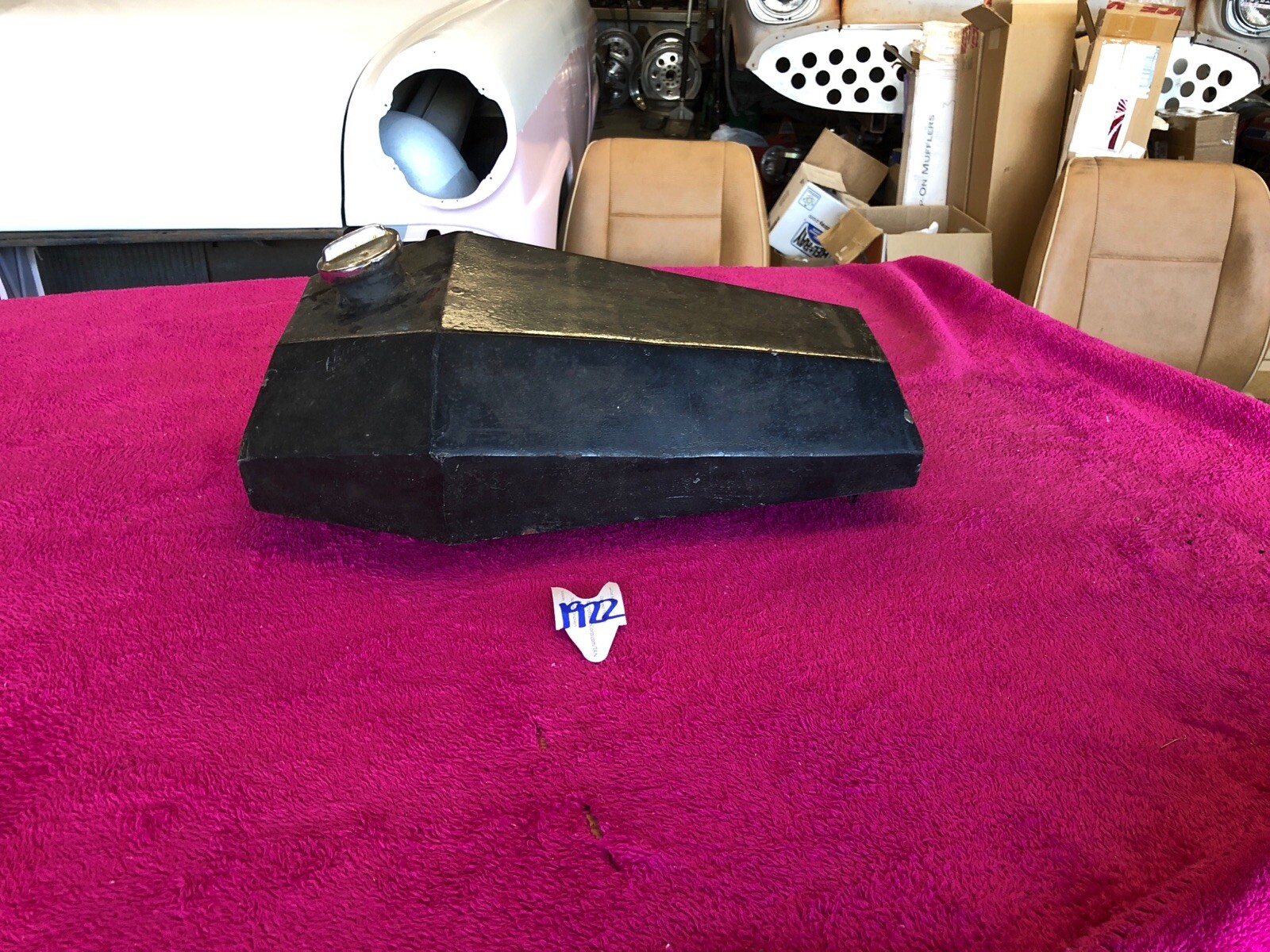 Harley Vintage Honda Chopper Gas Tank Coffin Prism Digger Fuel ...