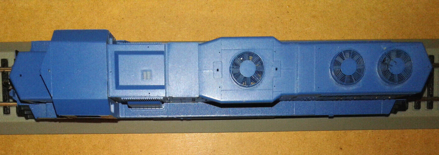 HO SCALE ATLAS MASTER DCC UNDECORATED CUSTOM PAINTED CONRAIL GP38 #7635 ...