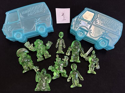 Scooby-Doo! Tiny Mights Mini-figures - M.U.S.C.L.E. - Clearn Green ...