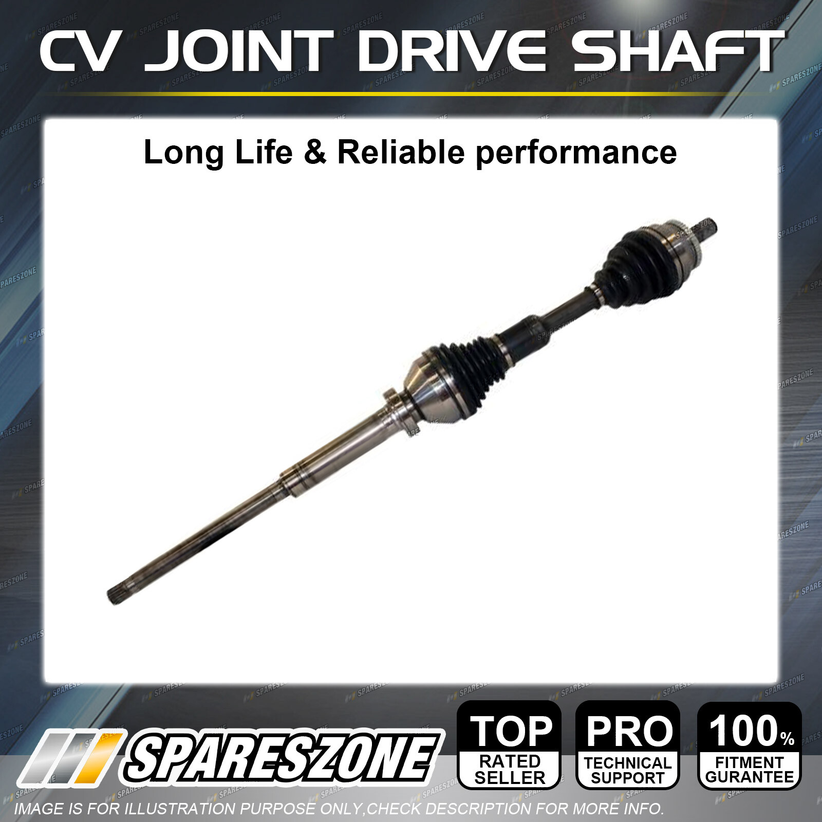 1 x RH CV Joint Drive Shaft for Volvo XC90 2.5L 154kW AWD 07/2003-02/ ...