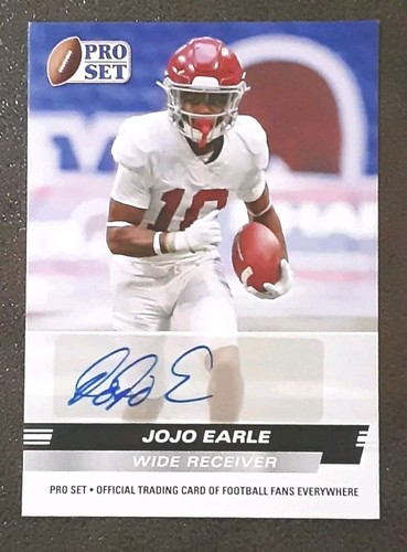 JOJO EARLE RC AUTO 2022 Leaf Pro Set #PSA-JE1 Rookie Alabama. B1E | eBay