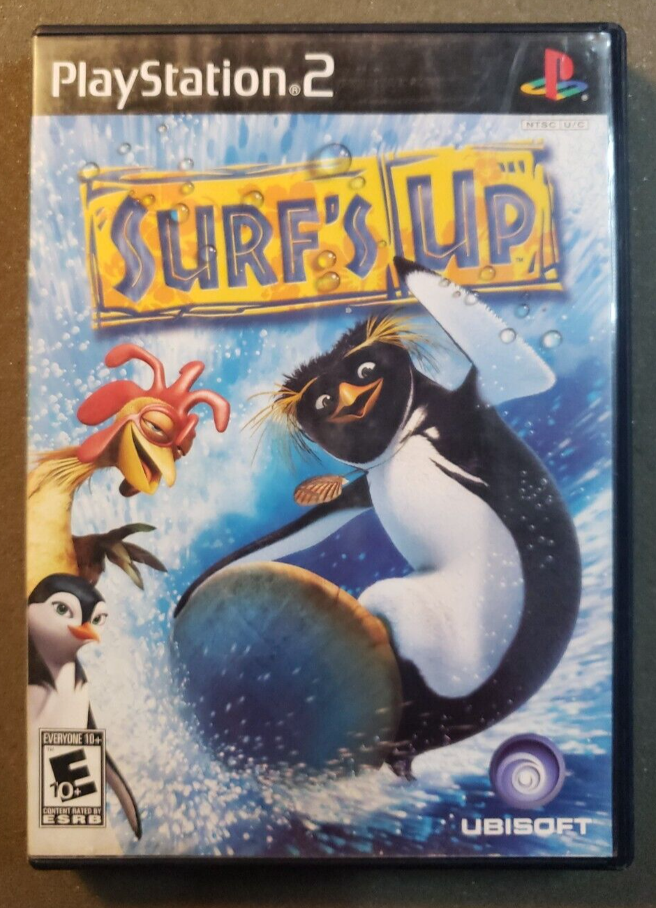 Surf's Up (Sony PlayStation 2, 2007) PS2 Tested & working (CAB1S1 ...