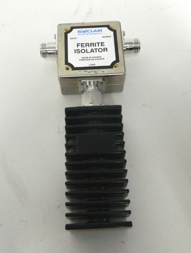 Sinclair I4113A UHF Ferrite Isolator Circulator 866.0125 MHz | eBay