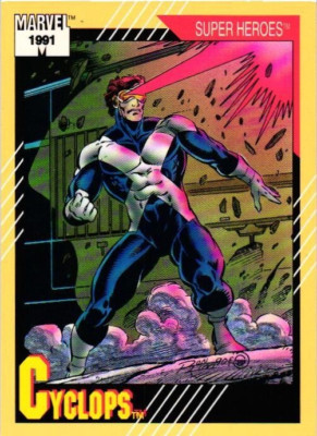 CYCLOPS #51 1991 MARVEL IMPEL Trading Collectible Card | eBay