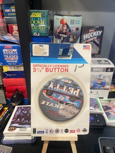 official licensed 3 and a half inch nascar button | eBay