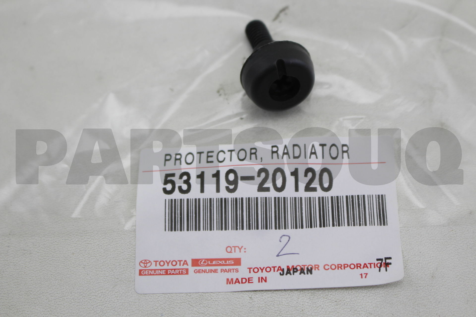 5311920120 Genuine Toyota PROTECTOR, RADIATOR GRILLE 53119-20120 | eBay