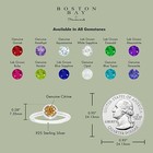 Citrine Rope Halo Stacking Ring in Sterling Silver | eBay