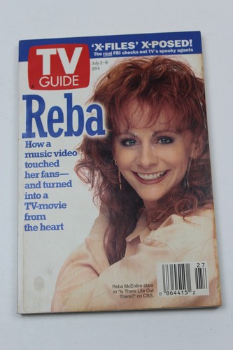 TV Guide July 2 1994 REBA McENTIRE, 'Is There Life Out There?'Dallas Ed ...