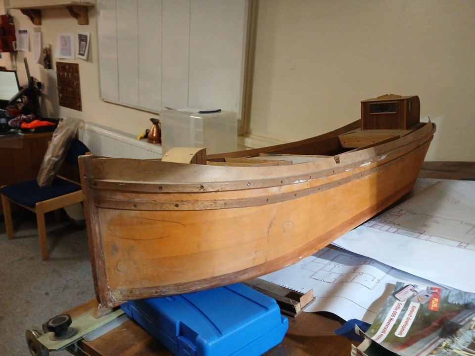 Thames Barge Model Boat Project | eBay UK