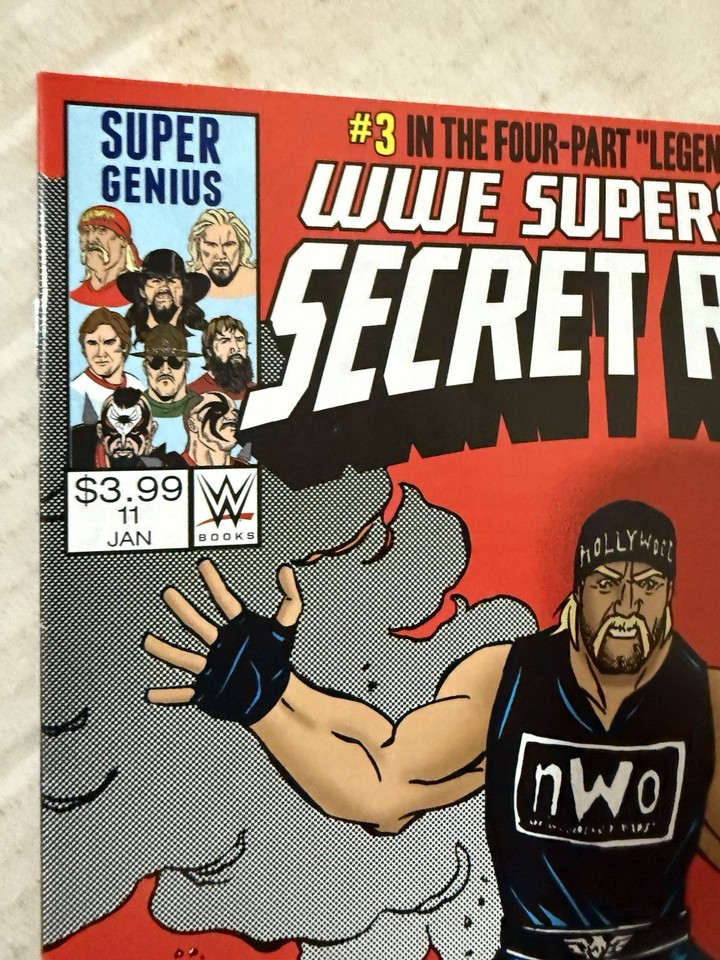 WWE Superstars #11 (Super Genius Comics, 2015) Hulk Hogan- Shane Riches ...