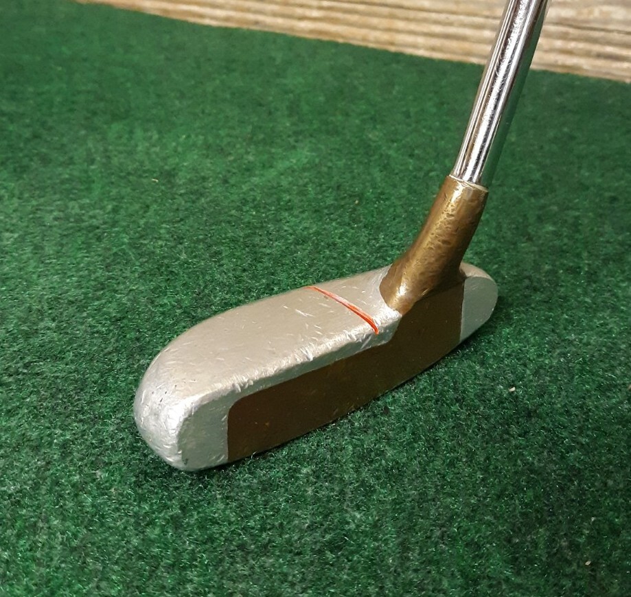 Vintage Acushnet Bulls Eye ML-XF 6 P Mallet Putter 34" Long Right ...