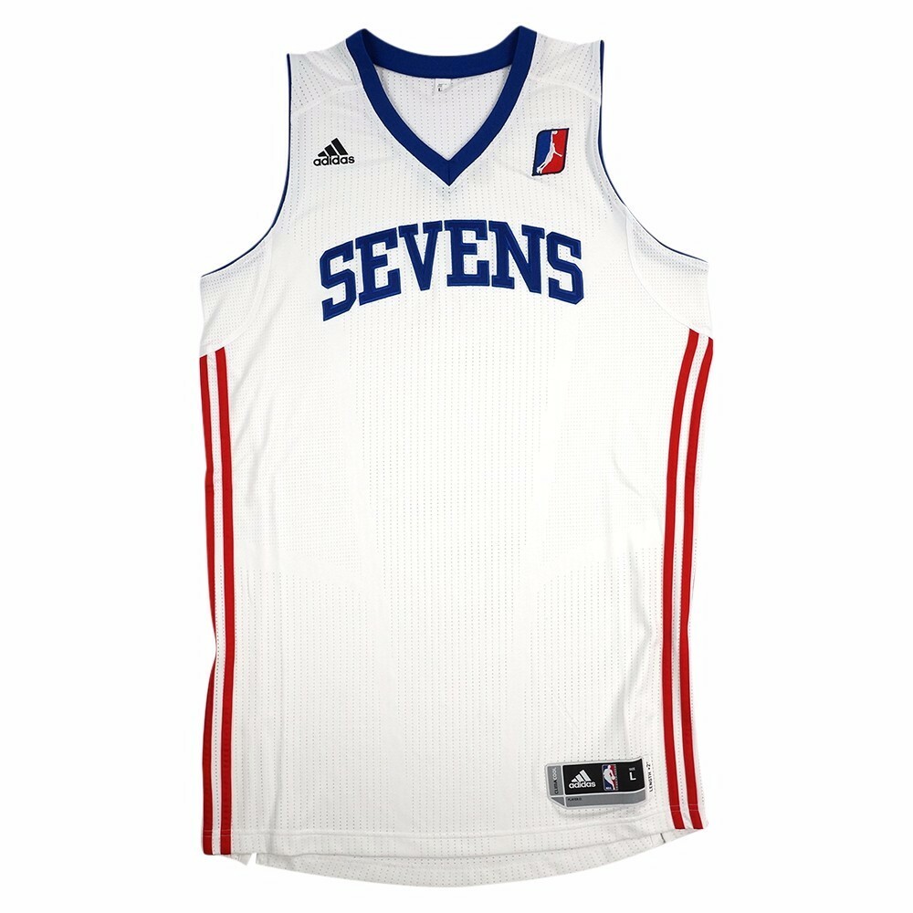 Delaware 87ers adidas Authentic On-Court Team Issued Pro Cut White ...