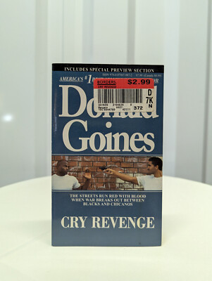 Cry Revenge by Donald Goines - Holloway House Black Interest Paperback ...