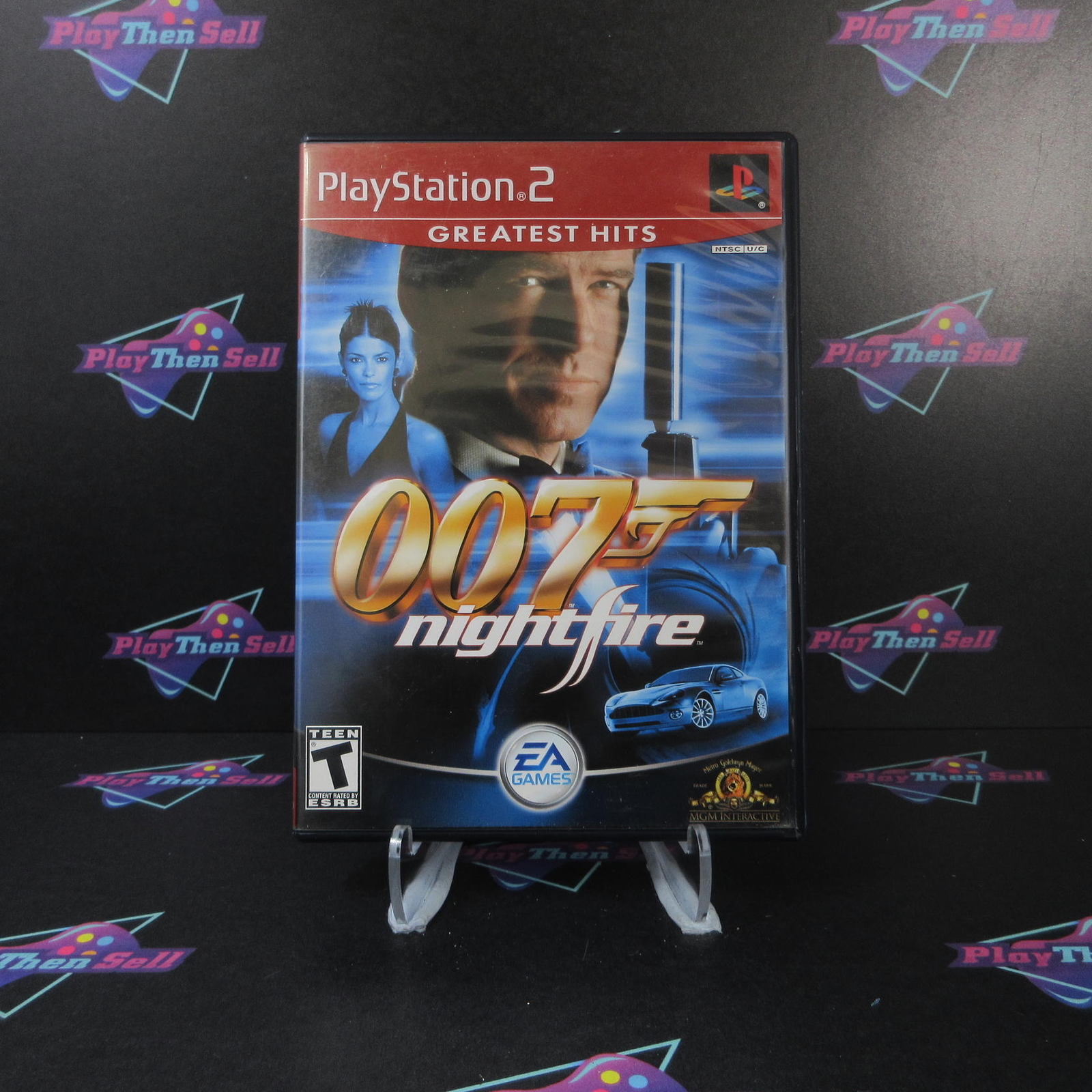 James Bond 007 Nightfire Greatest Hits PS2 PlayStation 2 AD Comp ...