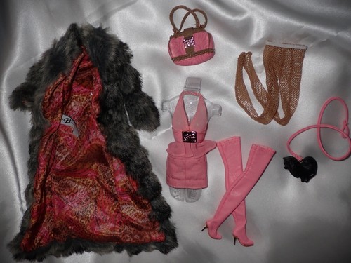 Kimora Lee Simmons Barbie 2007 Complete Fashion & Her Dog Zoe | eBay