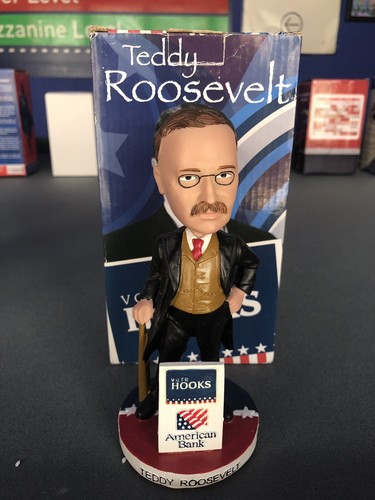 Teddy Roosevelt President SGA Bobblehead Corpus Christie Hooks | eBay