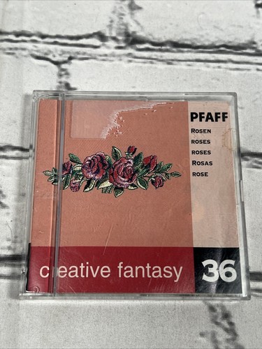 PFAFF Creative Fantasy #36 - Embroidery Design Card - For PFAFF ...