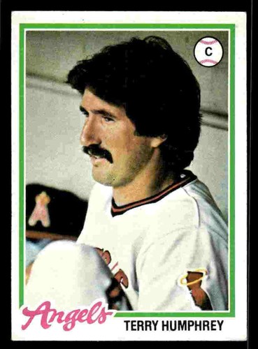 1978 Topps Terry Humphrey #71 - California Angels | eBay