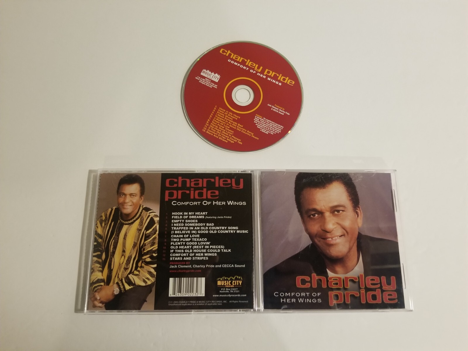 Comfort of Her Wings by Charley Pride (CD, Nov-2006, Music City ...