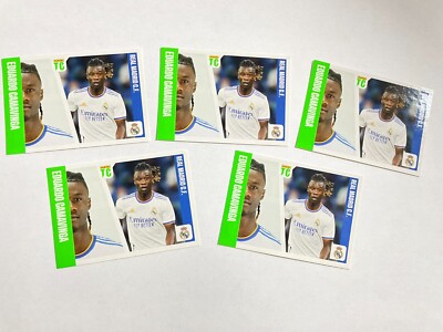 Panini Top Class 2022 lot of 5x Eduardo Camavinga #176 Real Madrid | eBay
