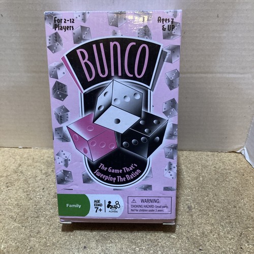 Bunco Cardinal Games Deluxe Bunco Game in Pink Collectors Box | eBay