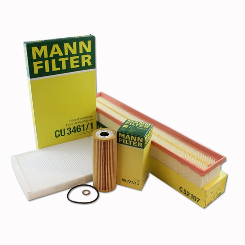 MANN-FILTER Air Oil Cabin Filters RAPKIT131 fits Mercedes C-CLASS W203 ...
