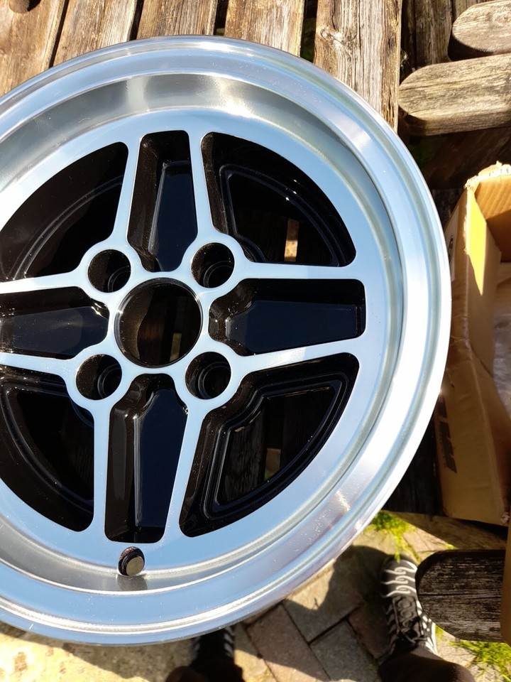 MK1 & MK2 Escort 7x13 Brand New 4 Spoke RS2000 JBW ALLOY Wheels X 2 New ...