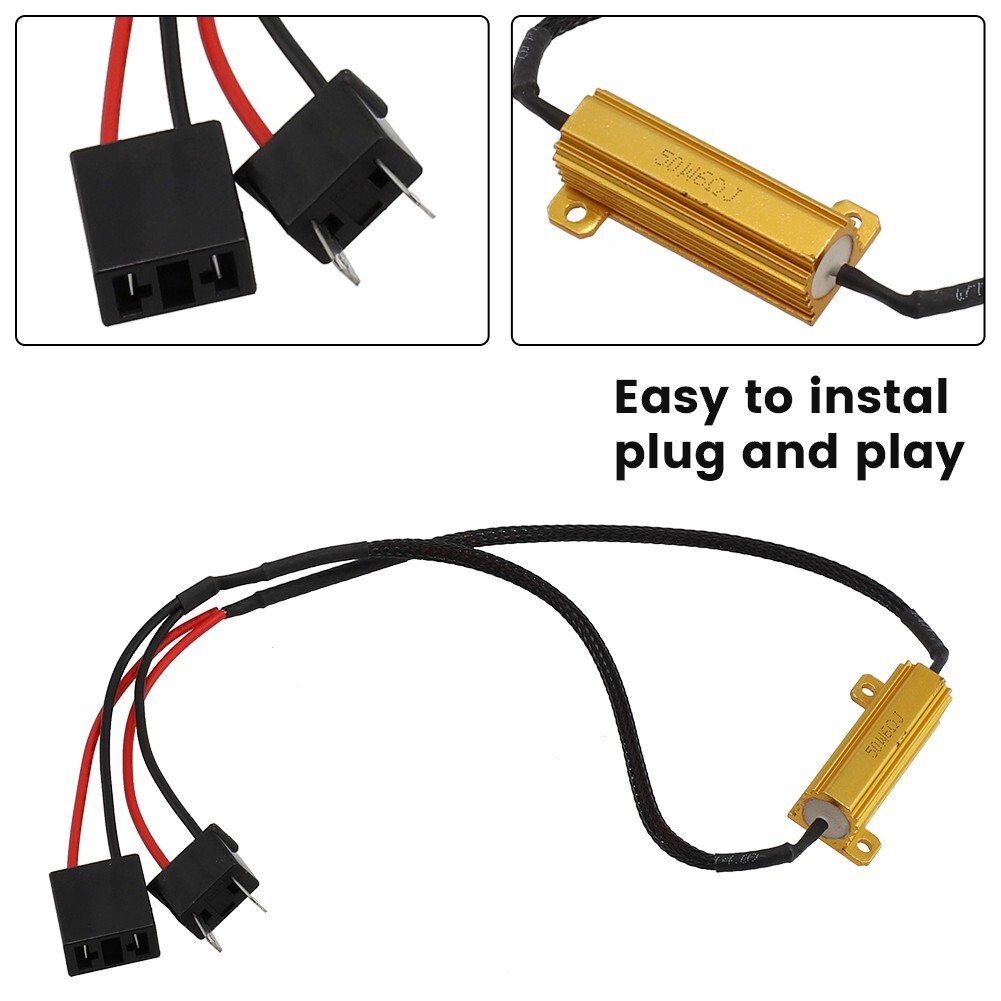 High Resistance LED Decoders Anti Flicker Car Accessories Error Free ...