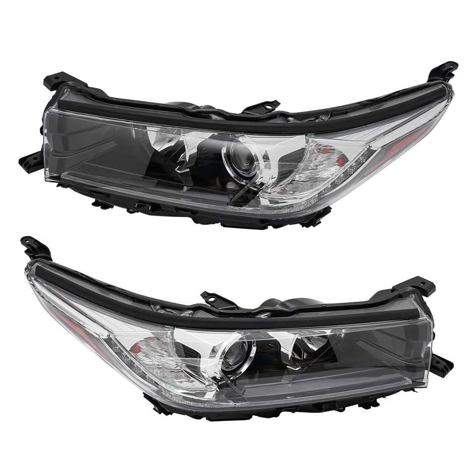 Headlight Assembly LH/RH DRL for 2017-2019 Toyota Highlander SE/Limited ...
