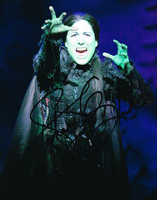 Stephanie J. Block Elphaba SIGNED Wicked 8x10 Photo COA | eBay