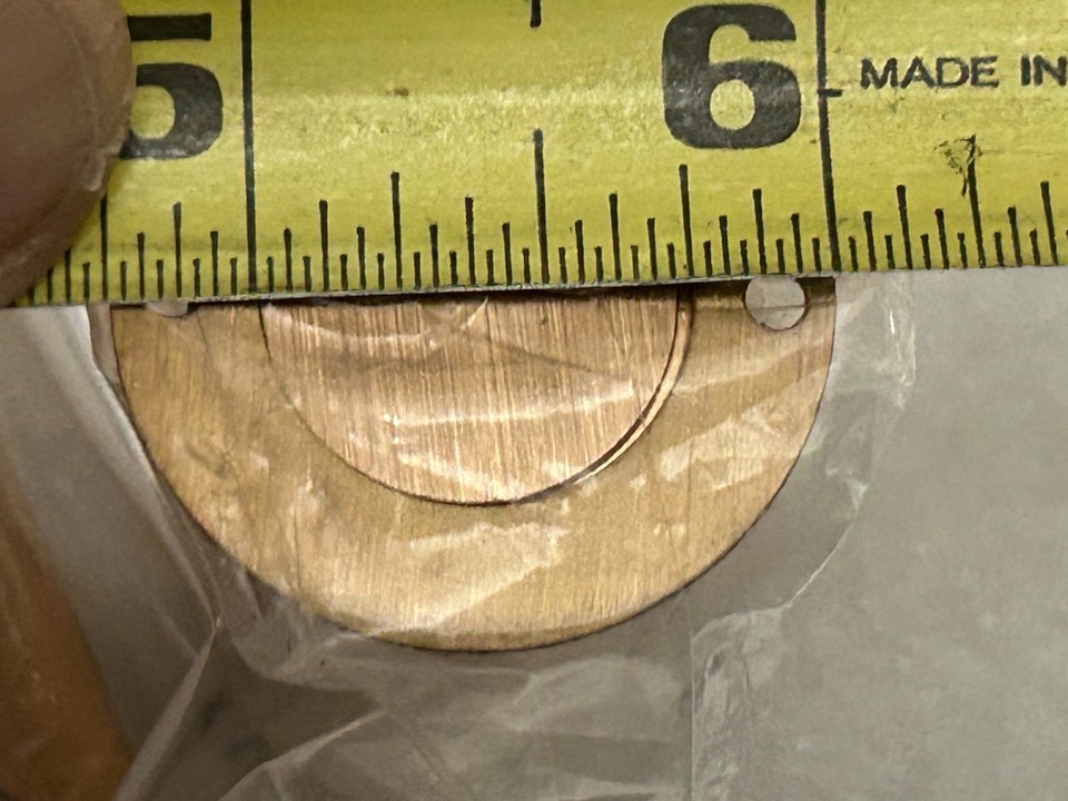 Door Floor-mounted Flush Bolt Strike 23/32 " Dia Brass Dust Proof NEW ...