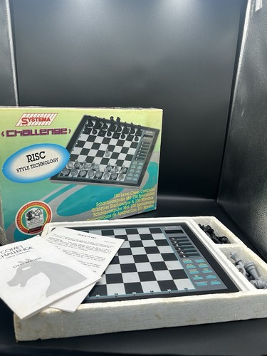 Systema Challenge 100 level Chess computer | eBay UK