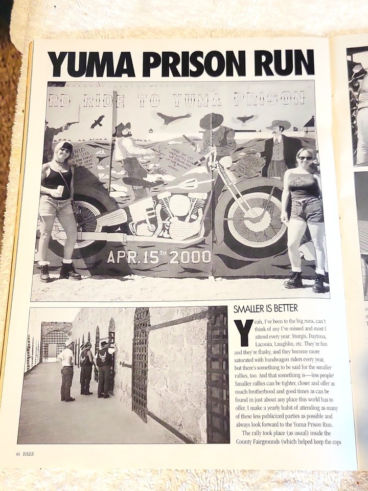 Biker Magazine by Easyriders November 2000 Vintage Pin-Up Girls ...