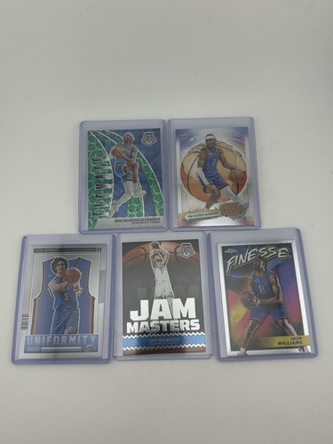 OKC Thunder SGA Chet Jalen NBA Card Lot Panini Prizm Rookie Color ...