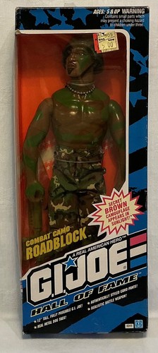 Hasbro G.I. JOE Hall of Fame Combat Camo Roadblock 12” figure MISP ...