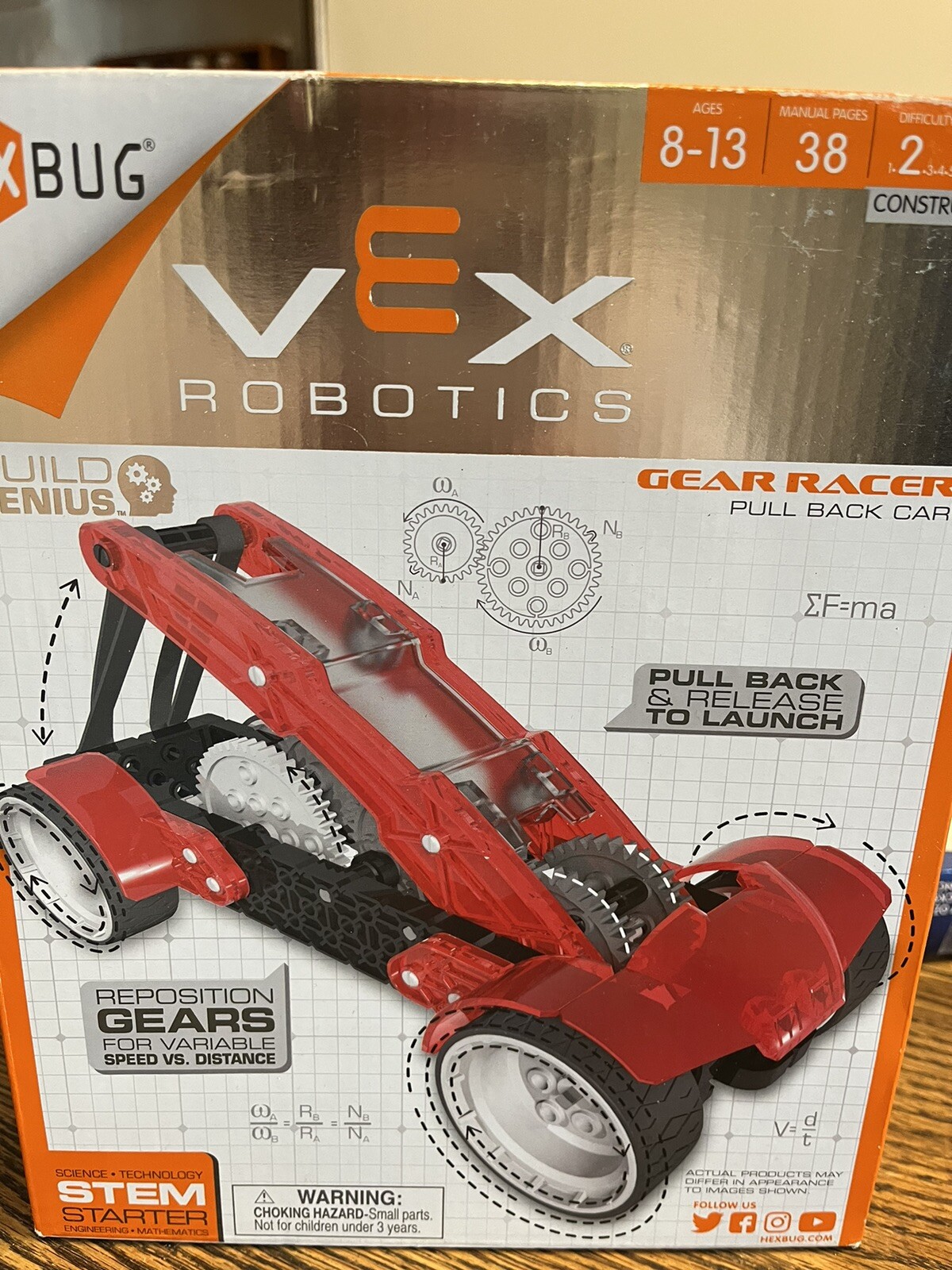 Hexbug VEX Robotics Construction Kit: Gear Racer -New. | eBay