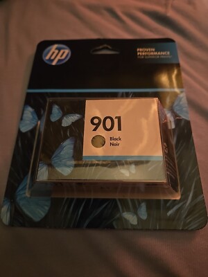 New Genuine HP 901 Black Printer Ink Cartridge, Factory Sealed Exp July ...