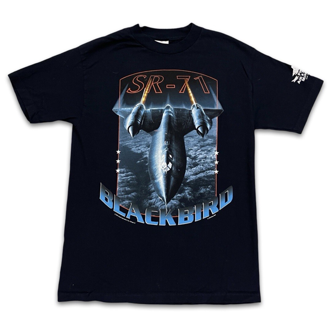 Vintage 1998 Lockheed SR-71 Blackbird T-Shirt Adult S… - Gem