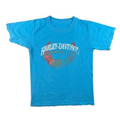 Harley Davidson y2k vintage Nuevo Progreso Mexico faded t-shirt men's ...